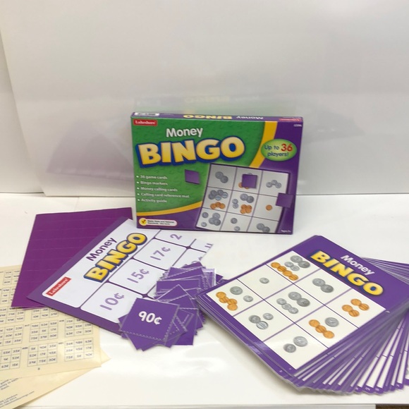 Lakeshore | Games | Lakeshore Money Bingo | Poshmark